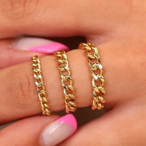 14k Gold Chain - Etsy