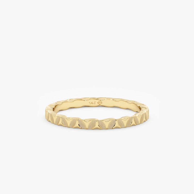 Gold Simple Ring - Etsy