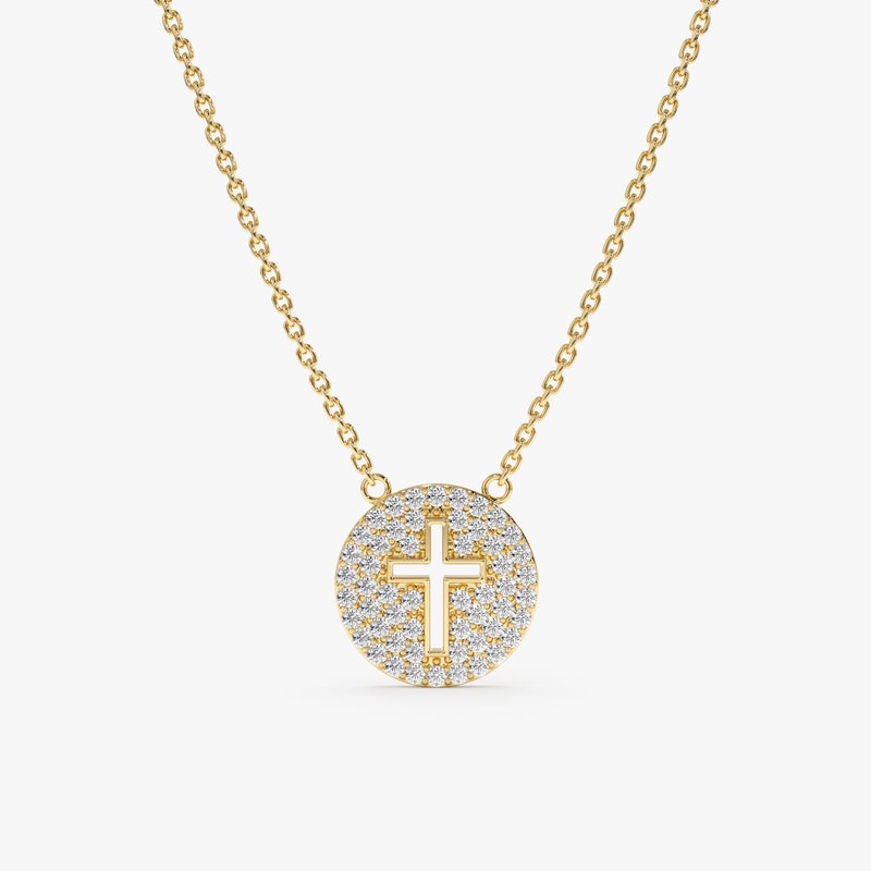 Diamond Micro Cross - Etsy