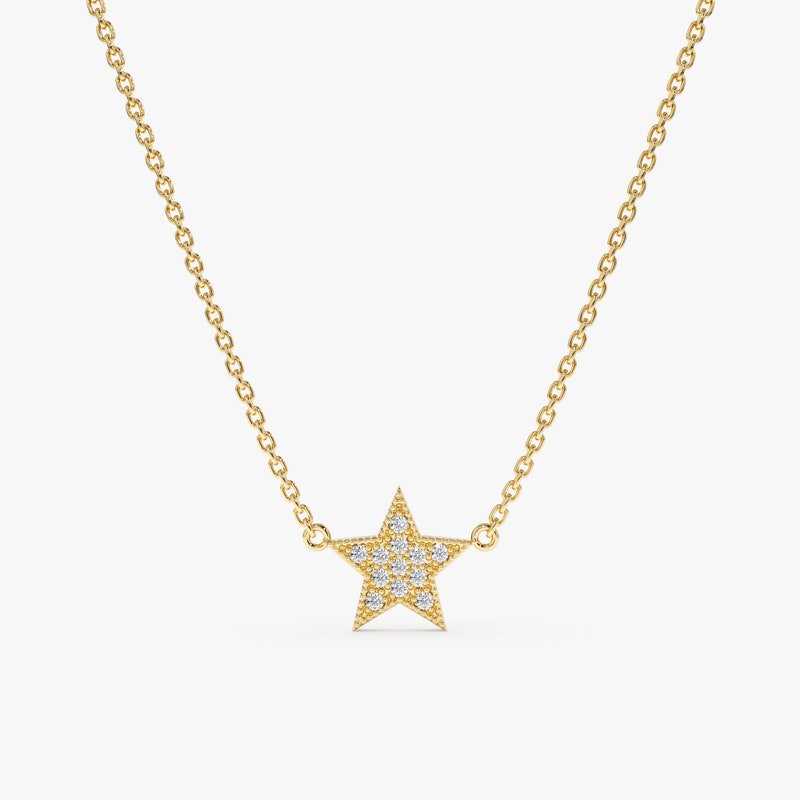 Star Necklace - Etsy