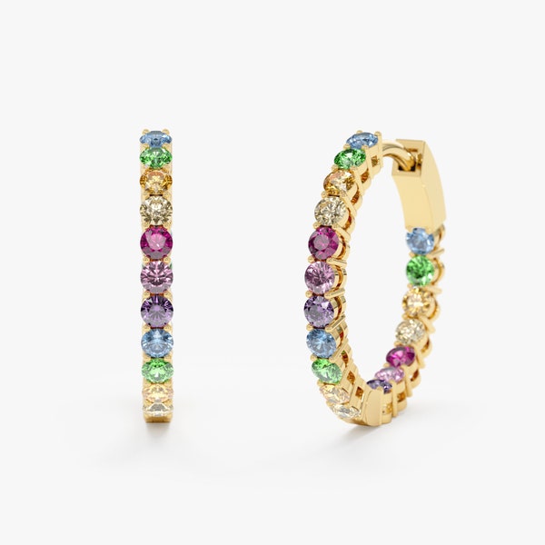Multicolor Earrings - Etsy
