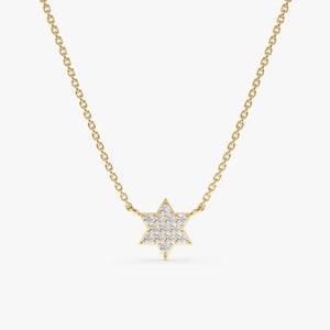 Jewish Star Necklace - Etsy