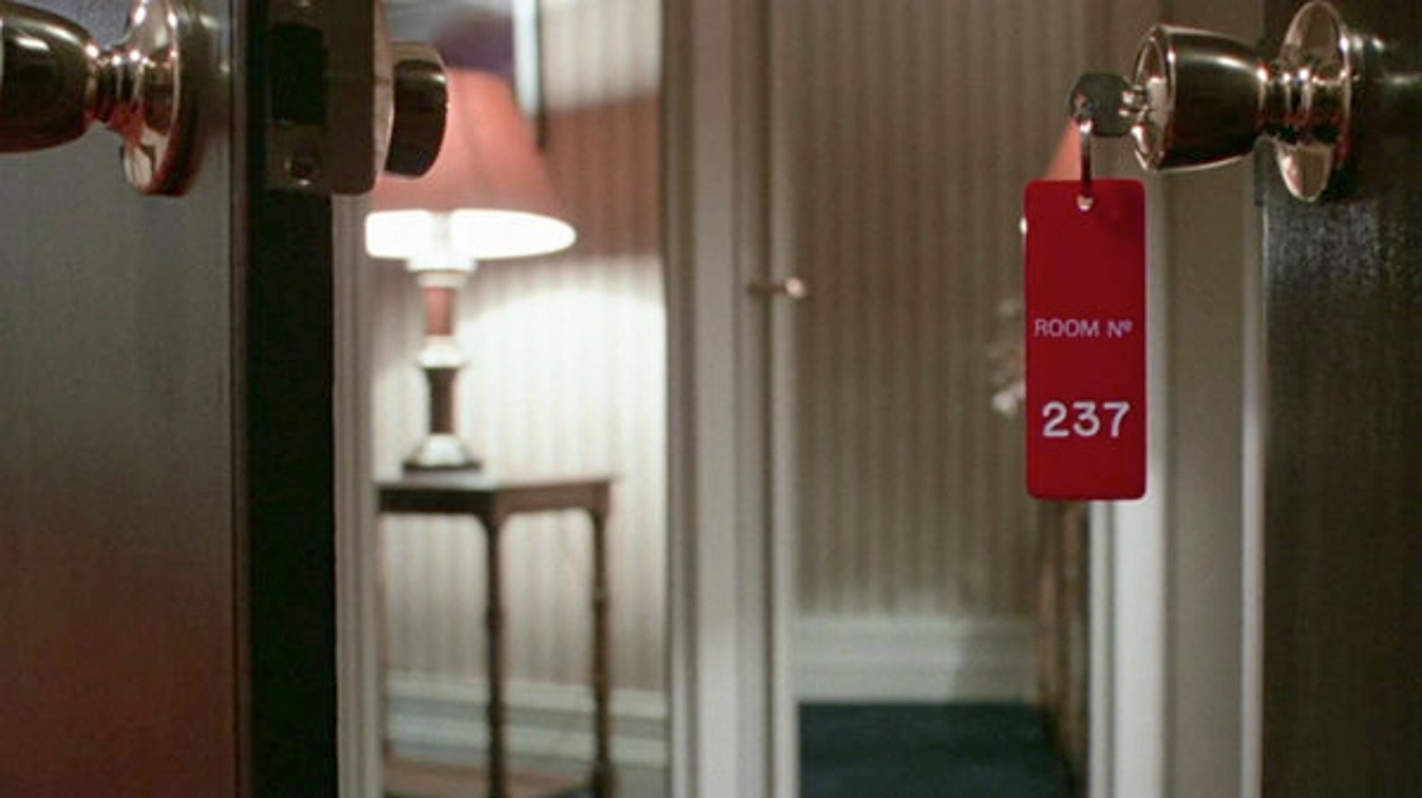 Overlook Hotel Room 237 Classic Red Key Ring Shining Etsy