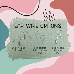 Handmade Tiny Spool of Thread, Sewing Theme Wood Dangle Earrings ...