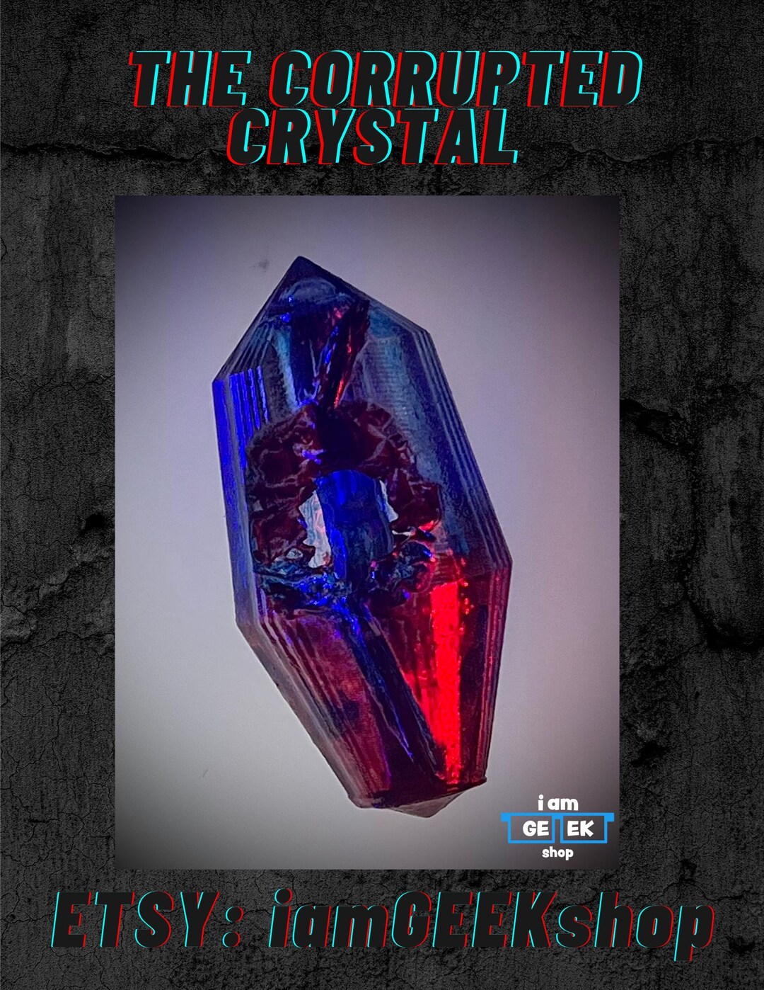 The Corrupted Crystal - Etsy