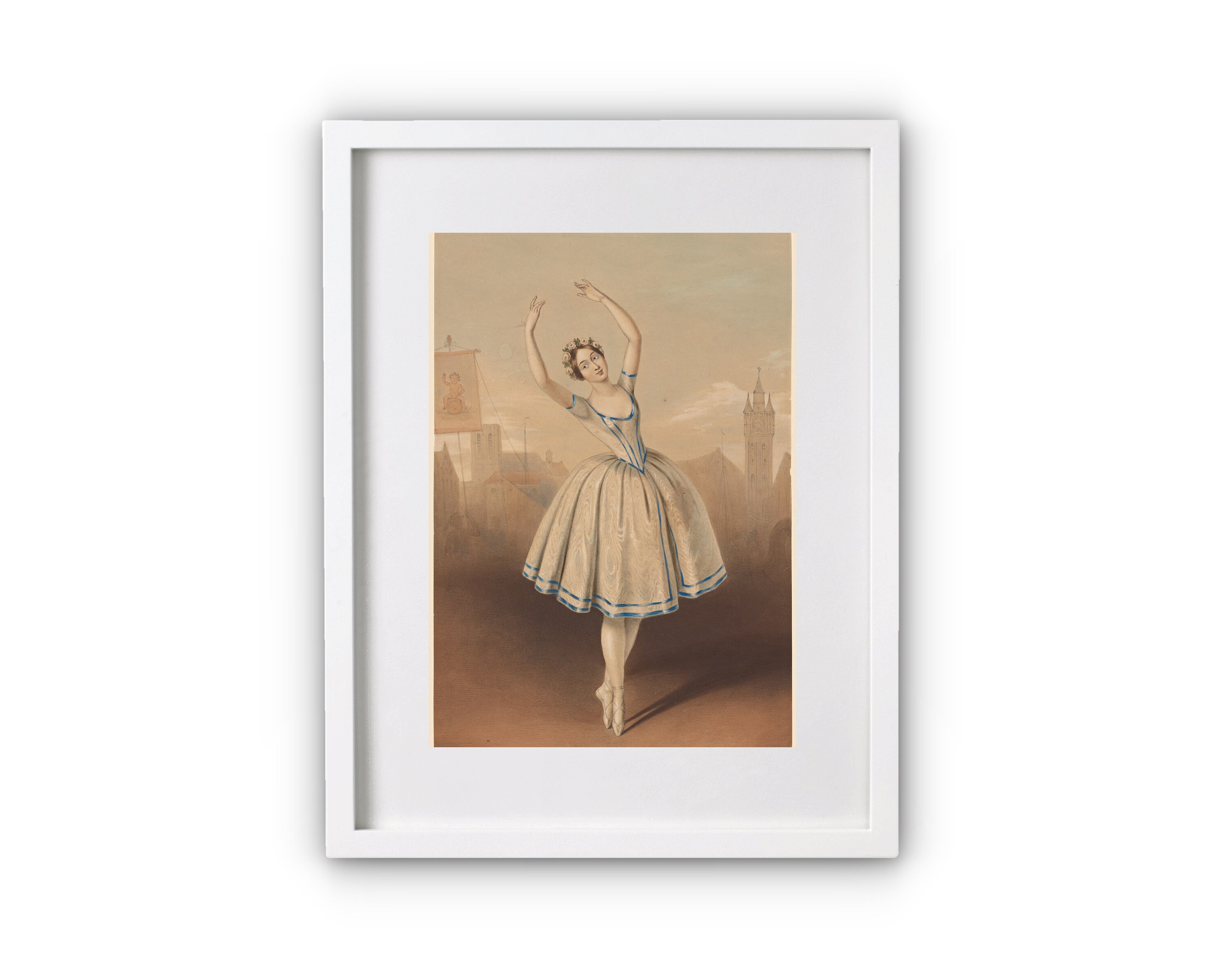 Vintage art prints REPRODUCTION vintage dance wall art print | Etsy