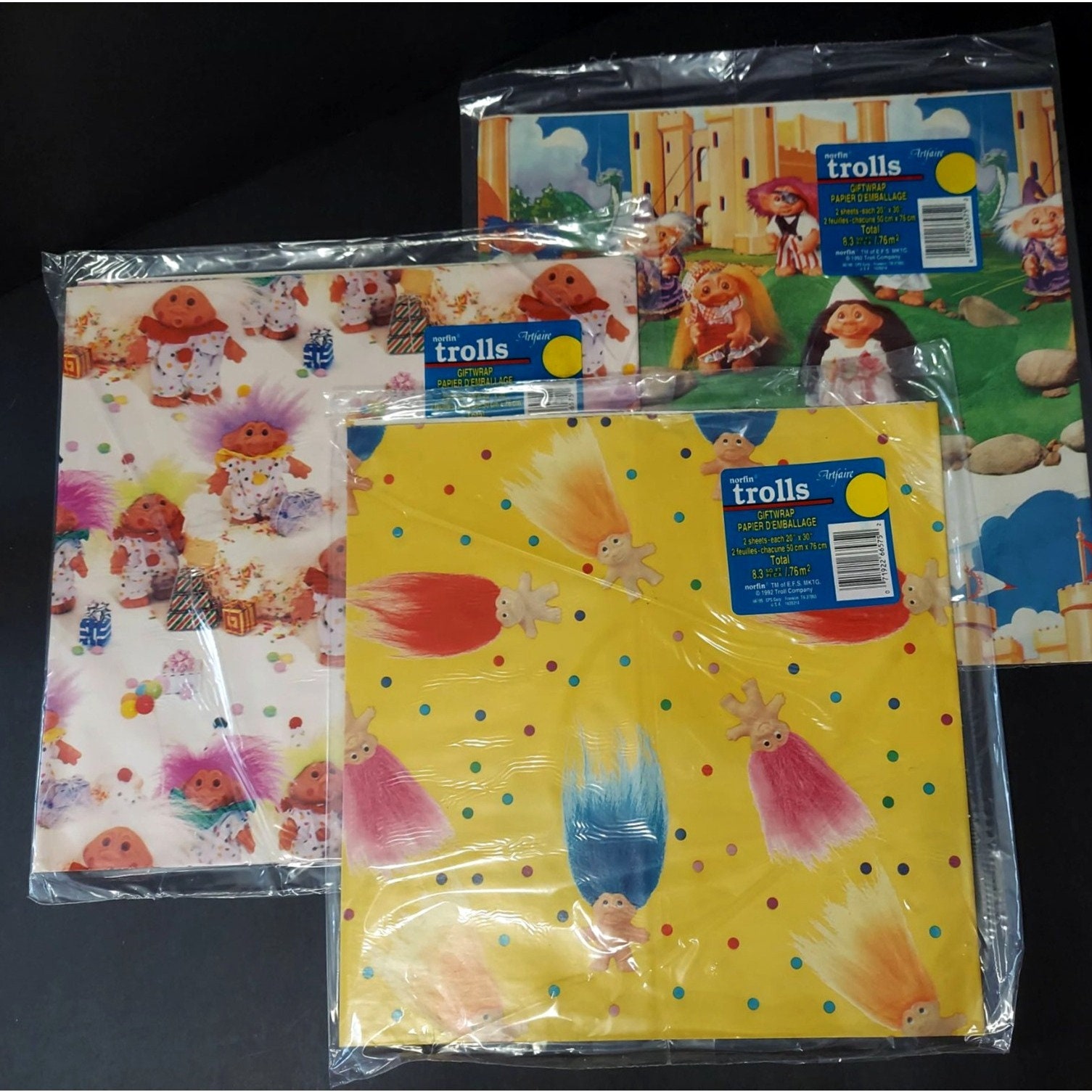 Trolls wrapping paper store