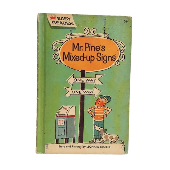 Mr. Pine's Mixed up Signs Hb BOOK Leonard Kessler Wonder - Etsy