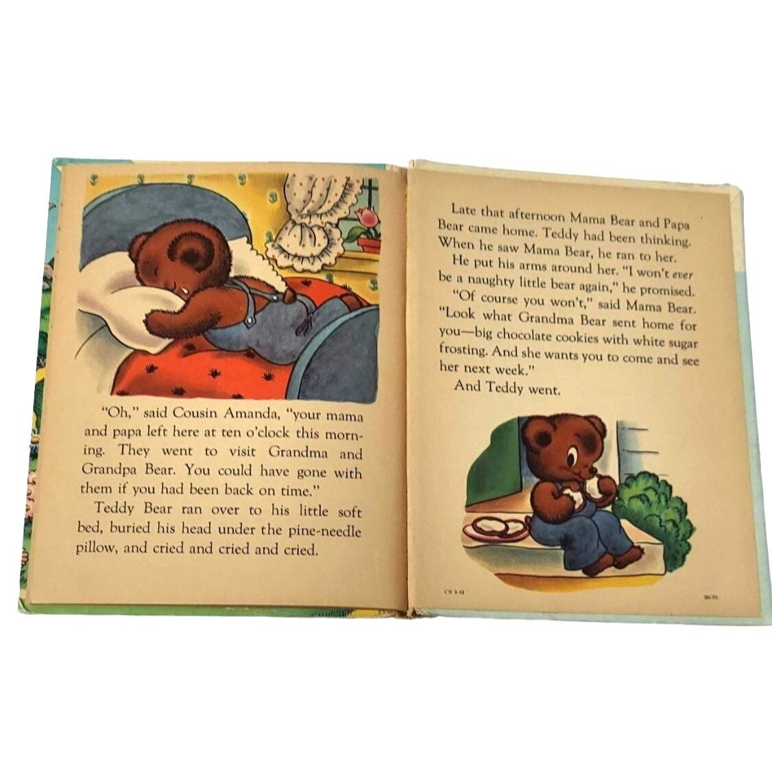 Teddy Bear of Bumpkin Hollow Rand Mcnally Elf Book Sharon Boucher Hb - Etsy