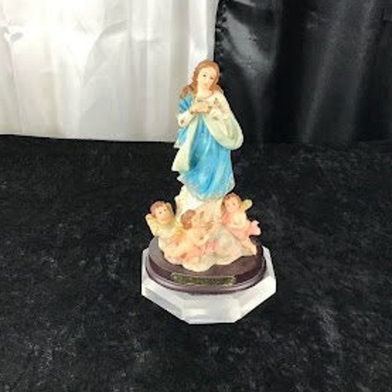 Immaculate Conception Statue - Etsy