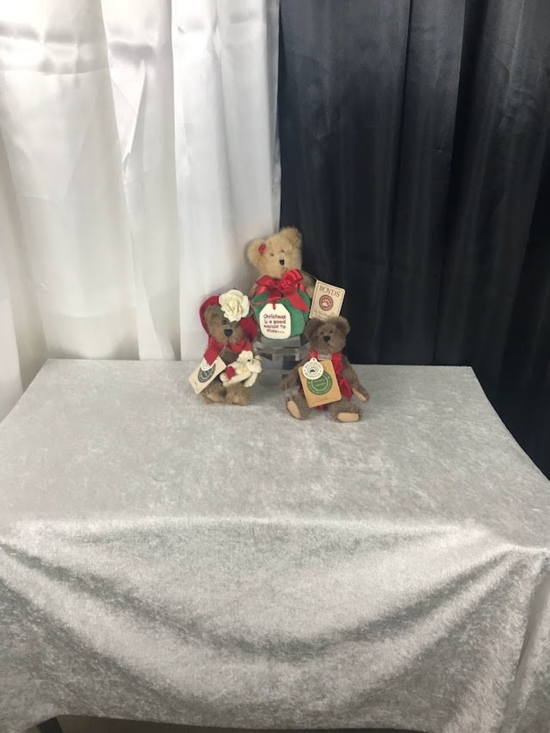 Boyds Bears Collection of Three Small Bears - Etsy