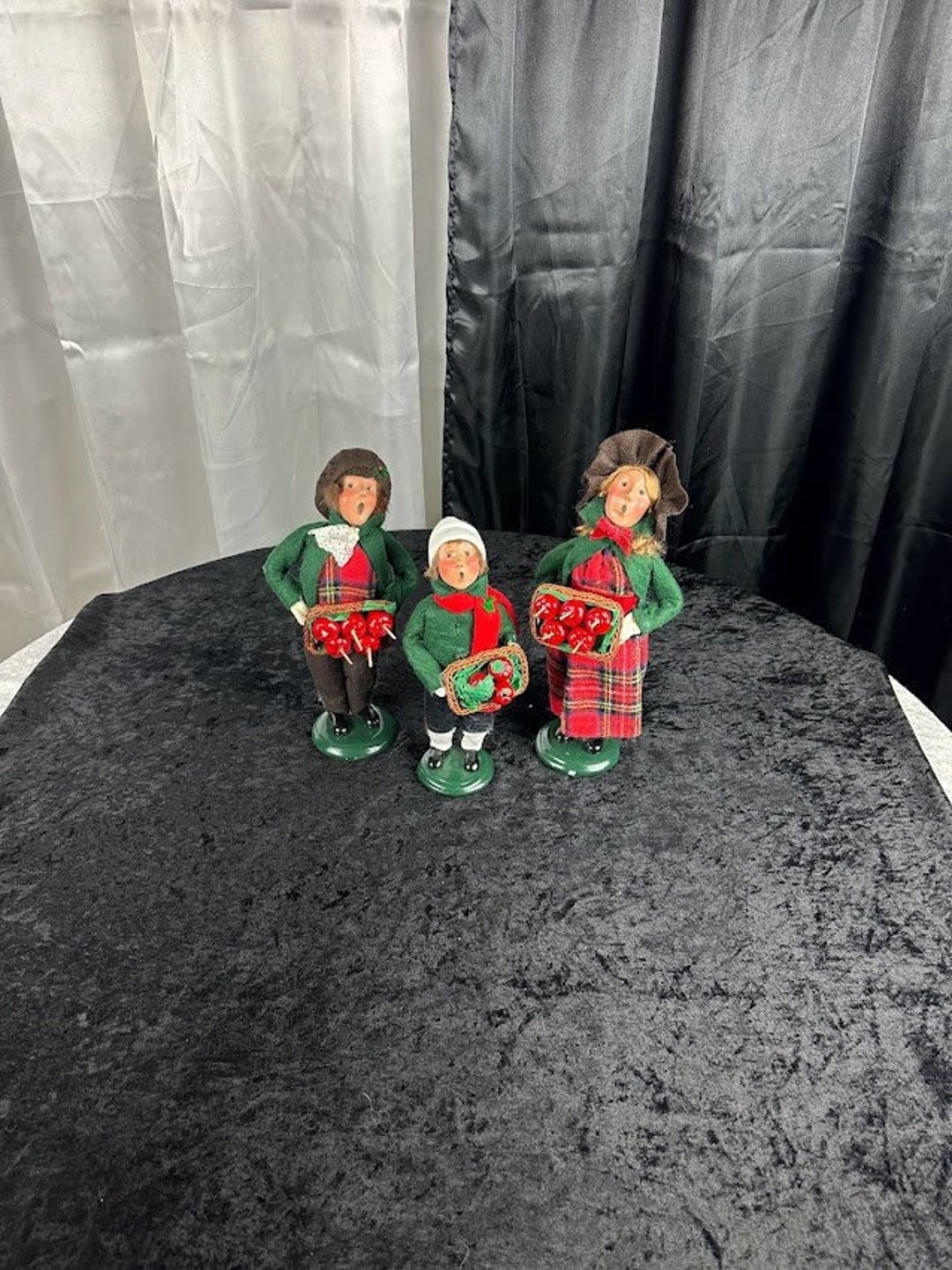 Byers Choice Collection of Three, Candy Apples - Etsy