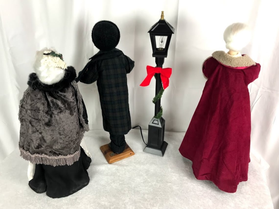 JKC Christmas Carolers by Jacqueline Kent Collection of Three | Etsy