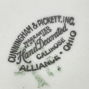 Homer Laughlins Calirose by Cunningham & Pickett, Plates / Bowls - Etsy