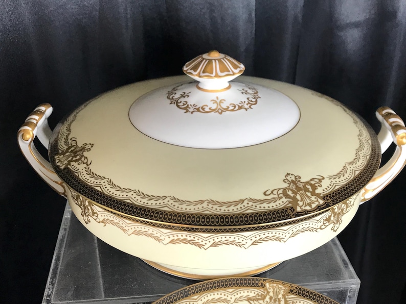 91pc Noritake Valiere 4981 Dinnerware Service for 12 - RARE Occupied ...