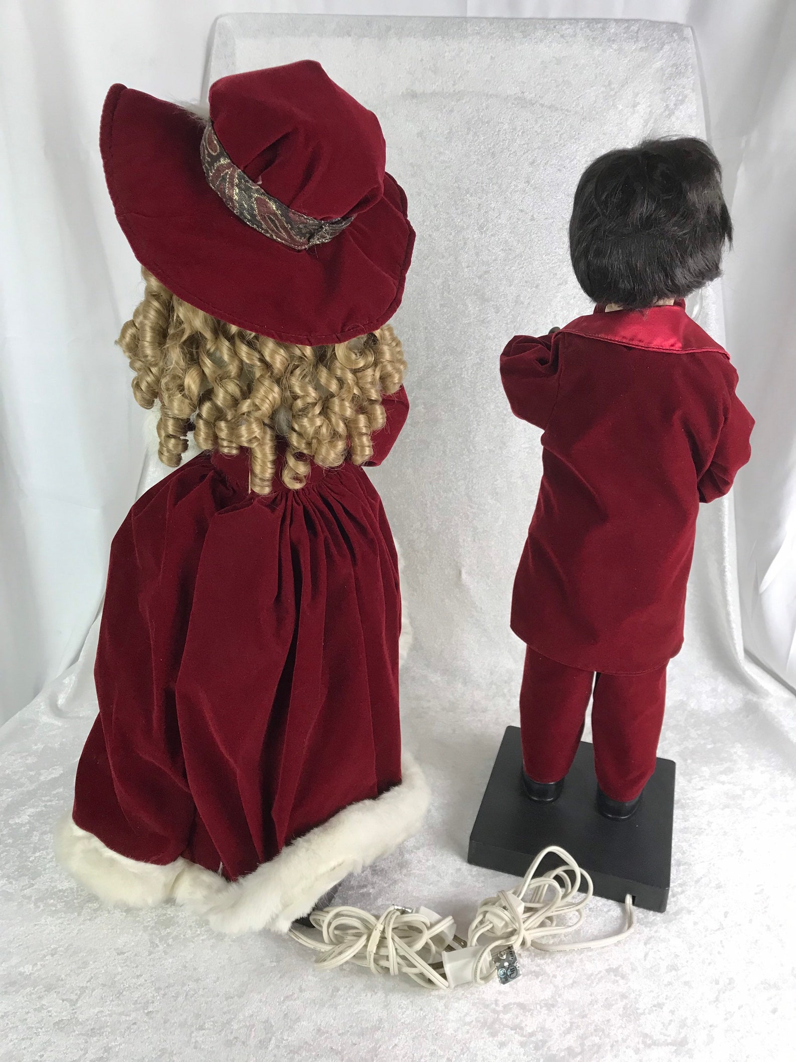 Victorian Christmas Animated Boy and Girl 24 - Etsy
