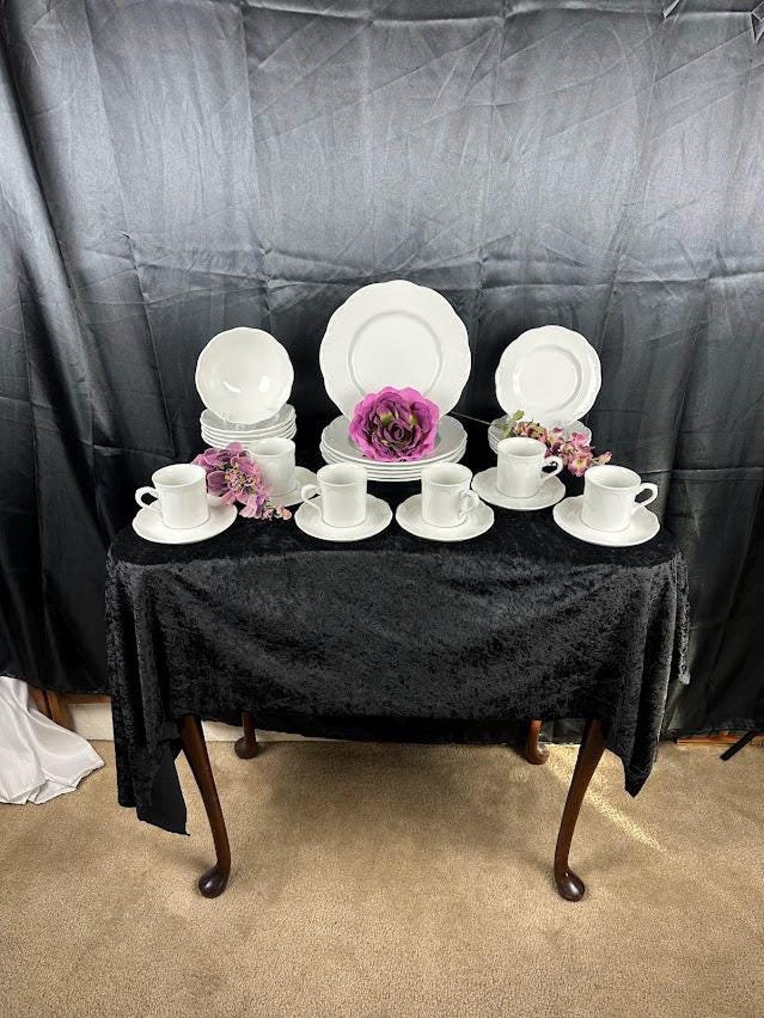 Sterling Colonial English Ironstone Dinnerware by J & G Meakin, Service ...