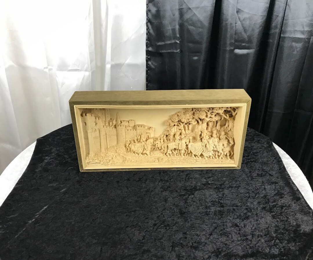 Medieval / Castle Dimensional Wall Hanging From Marcus Designs, Made in ...