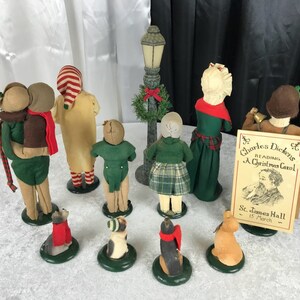 Byers' Choice Carolers Collection of 11 Including Adults, Children and ...