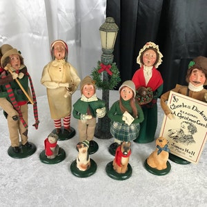 Byers' Choice Carolers Collection of 11 Including Adults, Children and ...