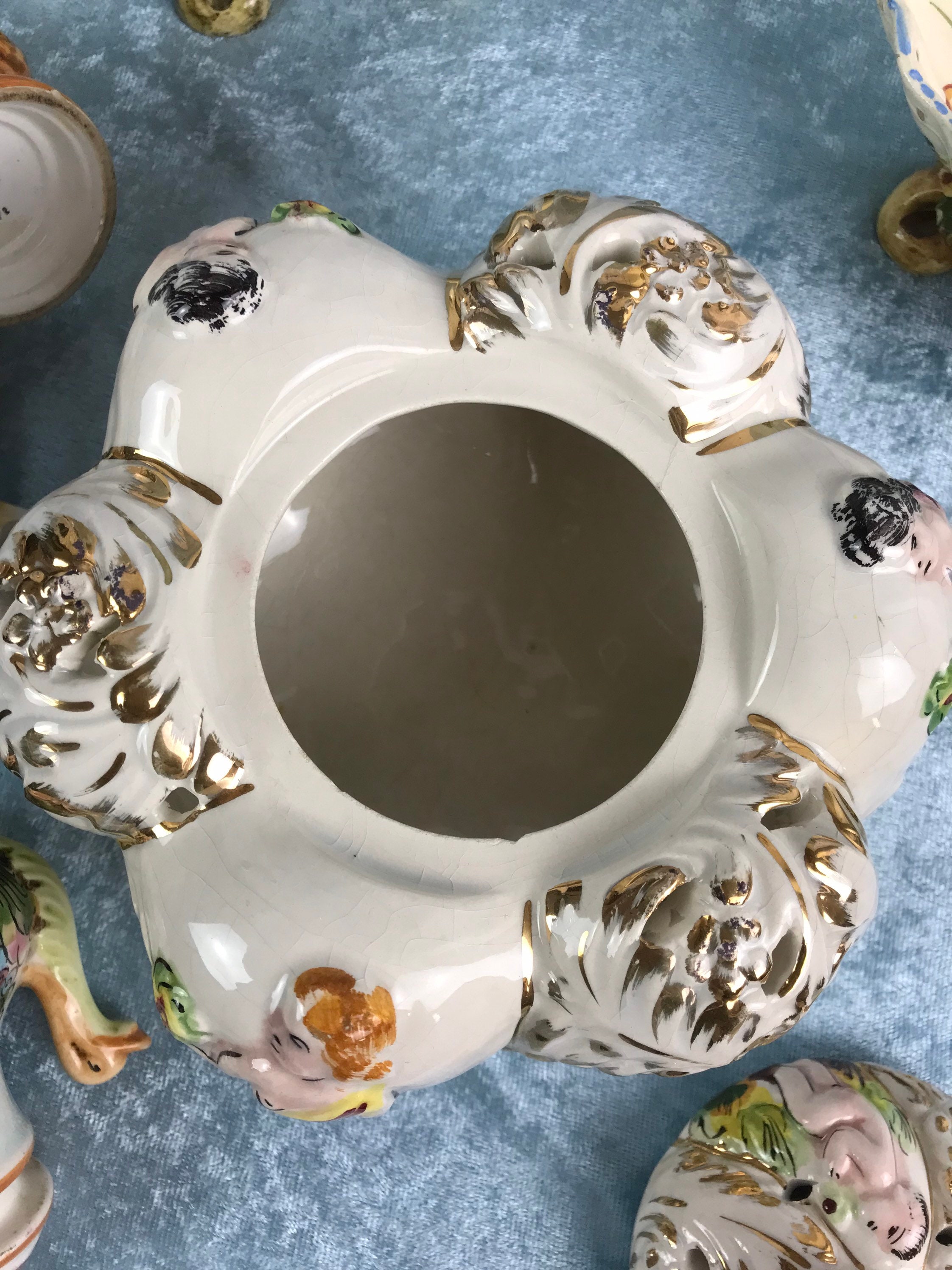 Vintage Italian Capodimonte Collection From Italy - Etsy