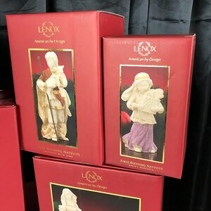 Lenox First Blessing Nativity Set With 19 Pieces, Pastels Adorned in ...