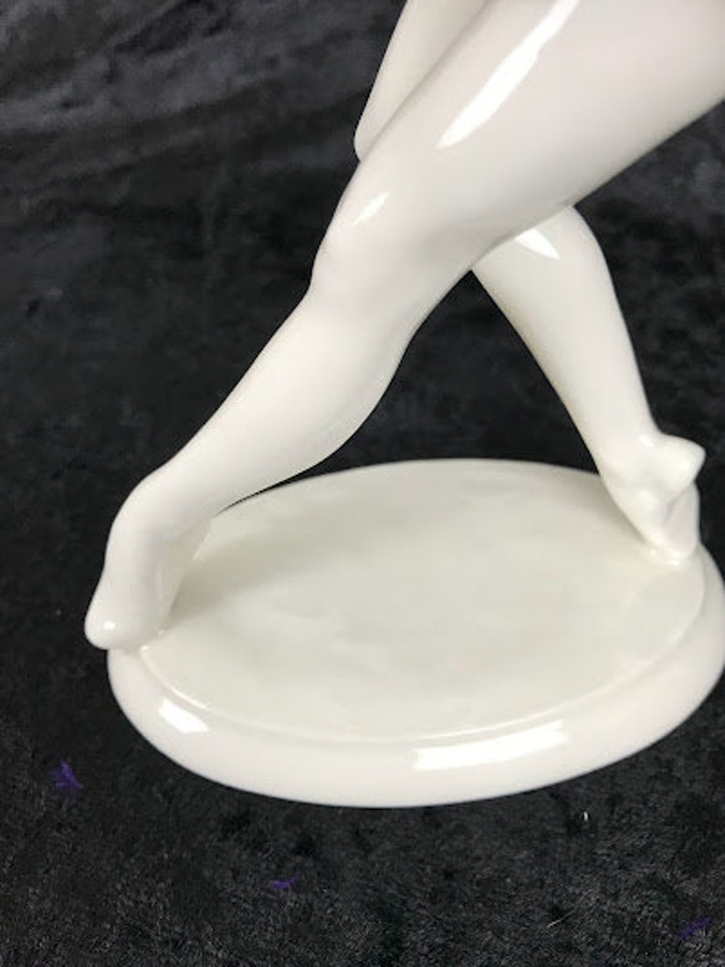 Vintage Hutschenreuther Porcelain Dancer Ballerina Statue / - Etsy