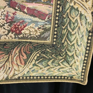 Tapestry of Italian Villa Courtyard With Mountain View Wall Hanging, 42 ...