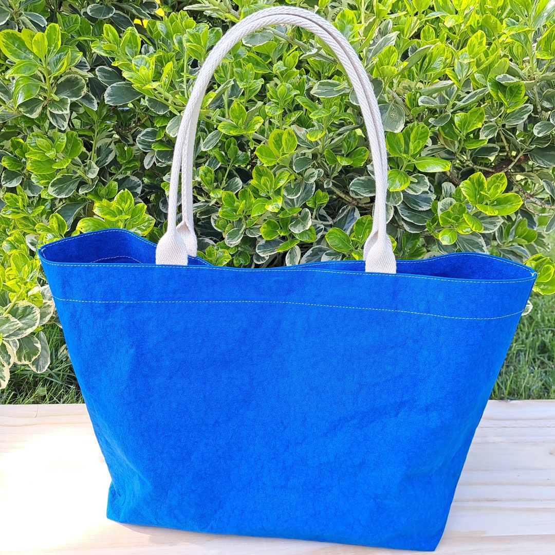 Minimalist Tote Bag in Eco-friendly Washable Paper, Handmade, Several ...
