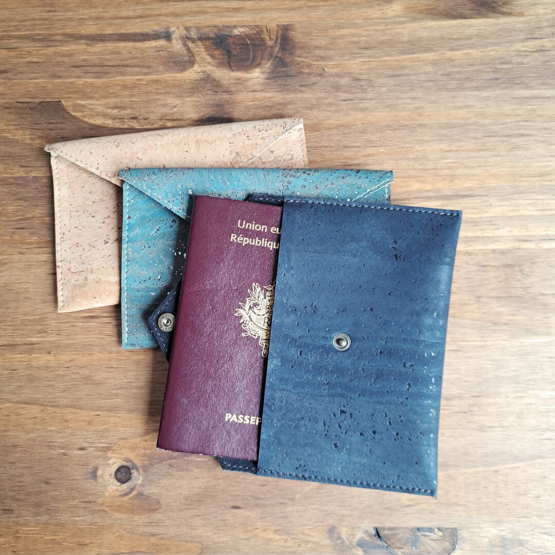 Small Cork Pouch, Phone Cable Holder, Jewellery Pouch, Vegan Passport ...