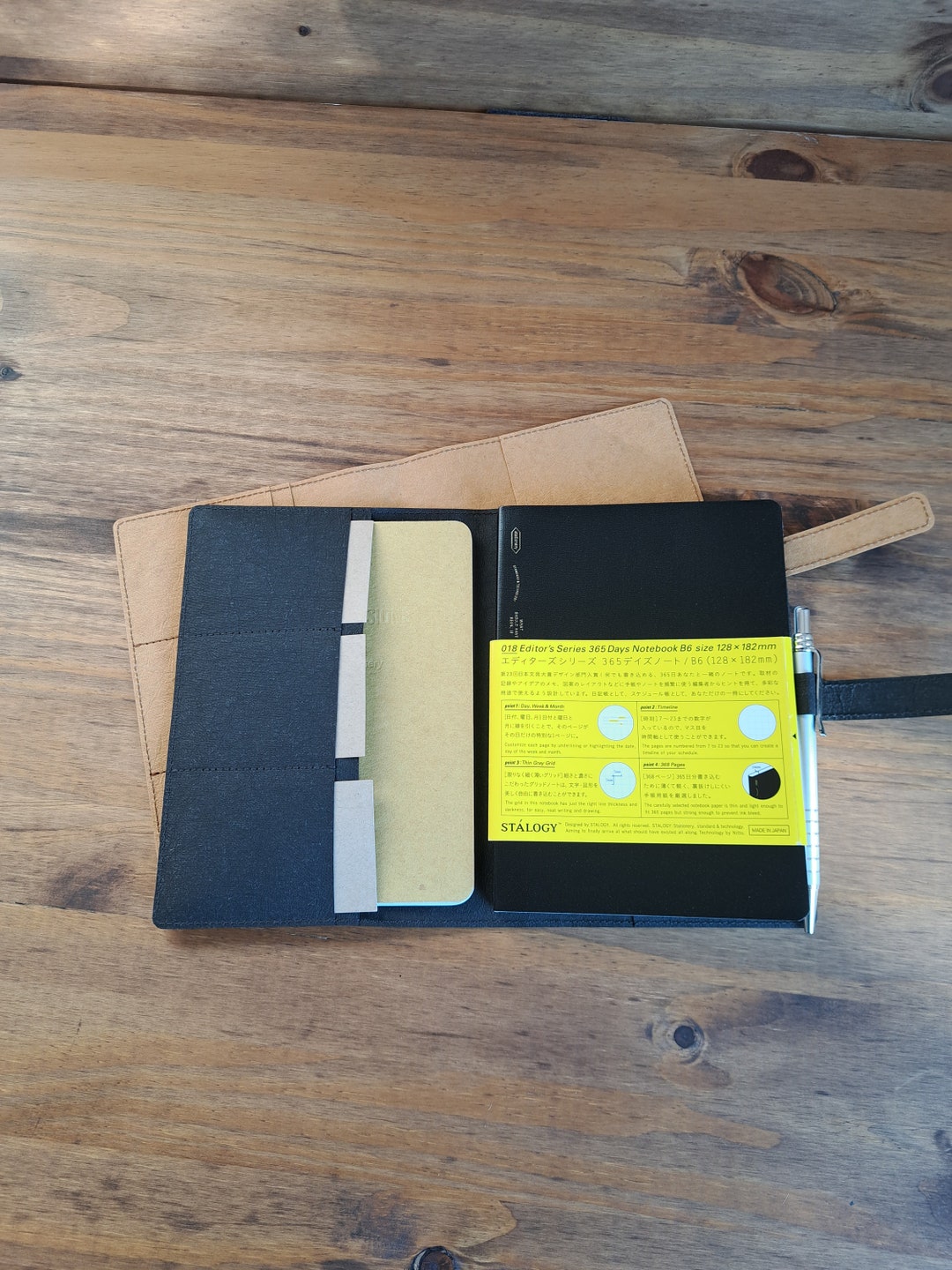 Durable Handmade Notebook Cover Made of Washable and Vegan Paper ...