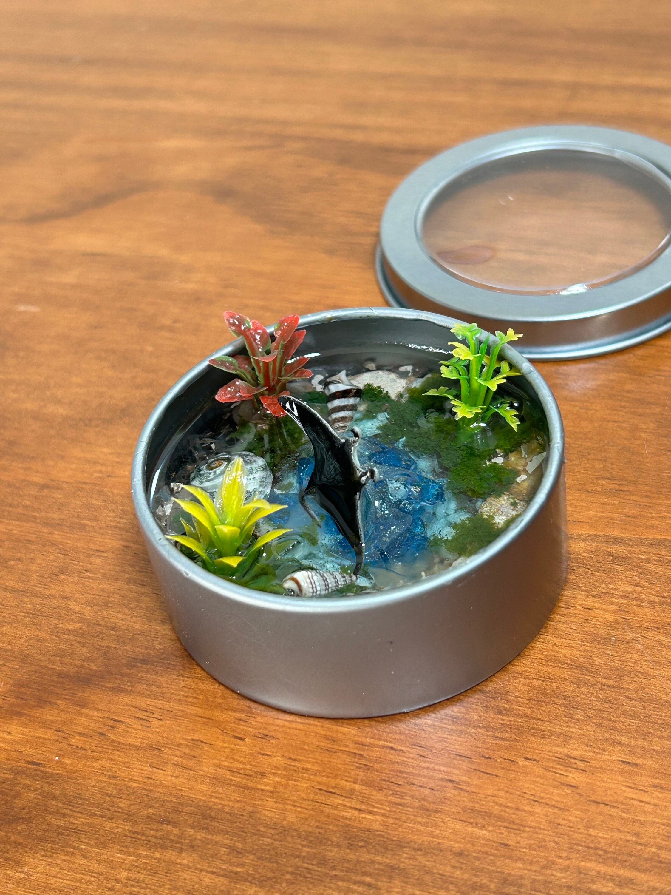 Miniature Sting Ray Desktop Diorama - Etsy