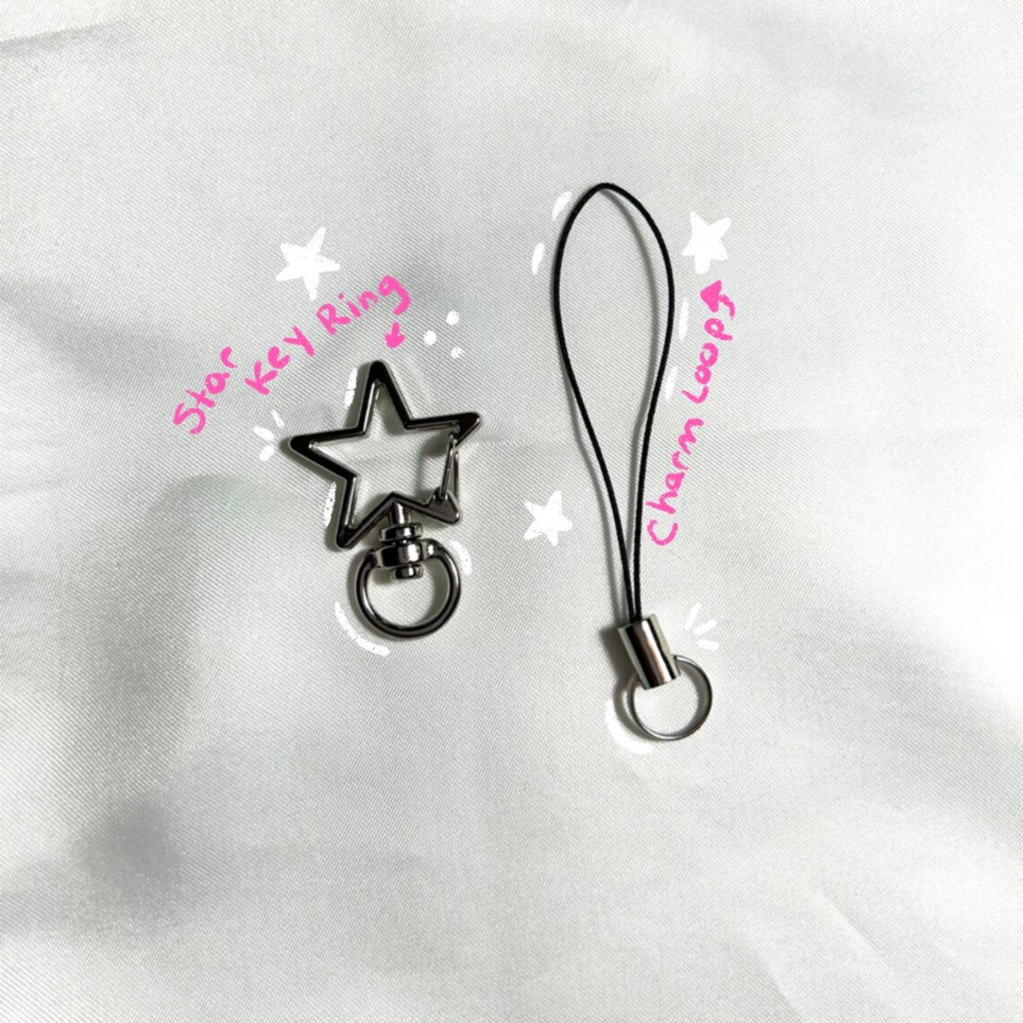 Brat Keychain Y2K Brat Summer Girly Keychains Dangle Keychain Phone ...