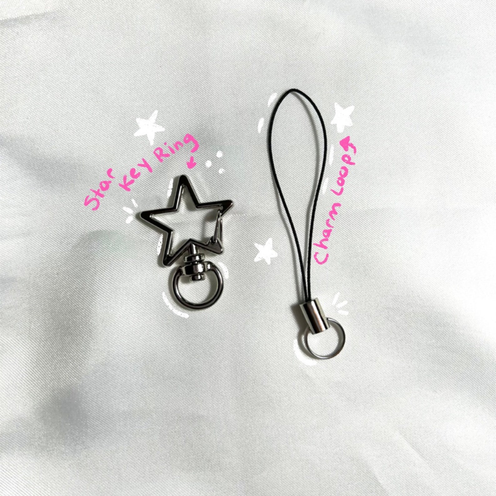 Brat Keychain Y2K Brat Summer Girly Keychains Dangle Keychain Phone ...