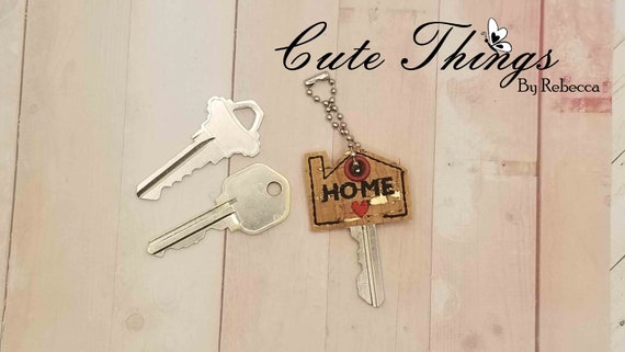 Cute House Key Covers DIGITAL Embroidery File in the Hoop | Etsy