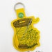 Spool of Thread DIGITAL Embroidery File, in the Hoop 4x4 Key Fob, Snap ...