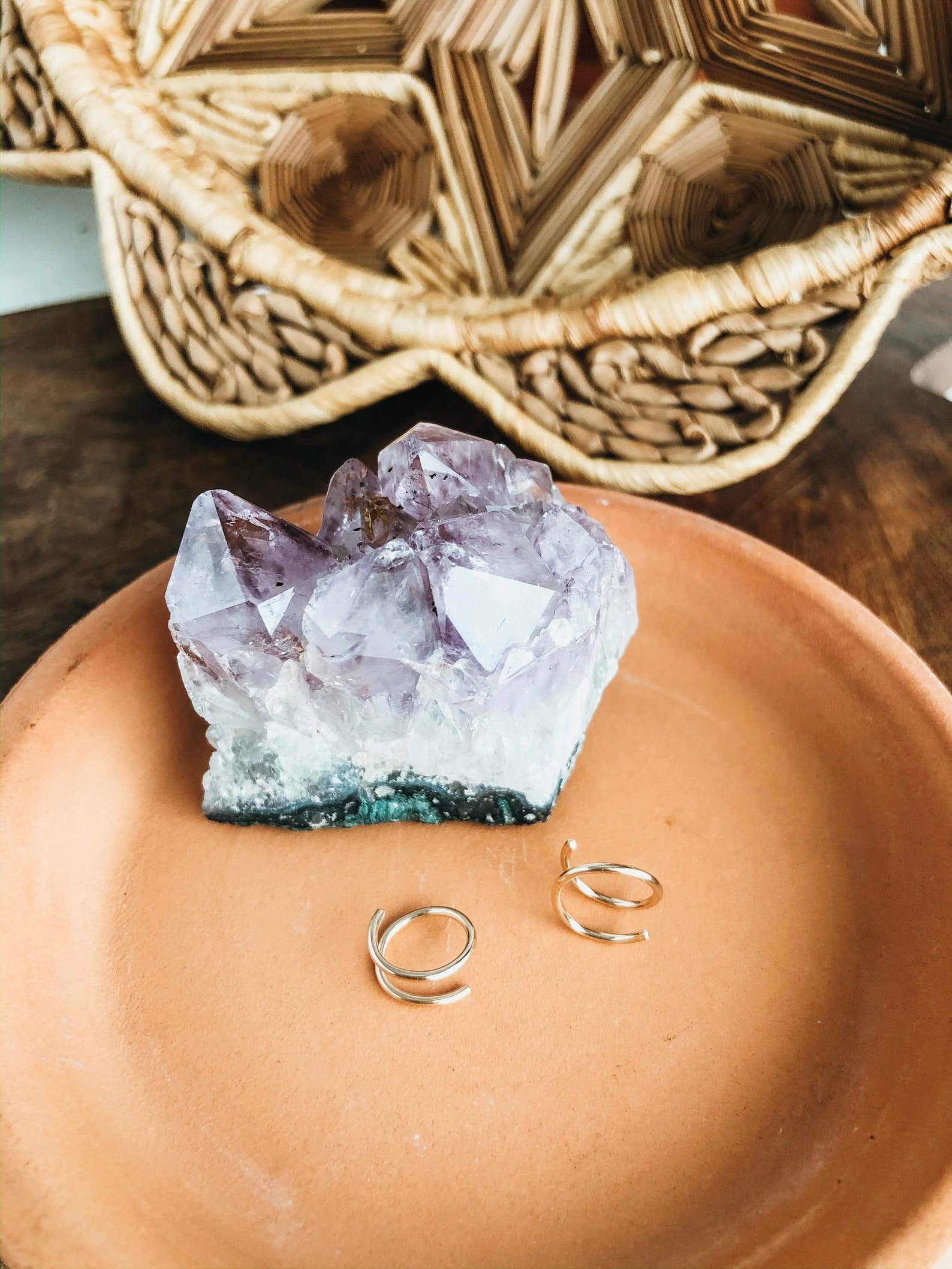 Spiral Earrings Twist Earrings Backless Earrings Minimalist - Etsy