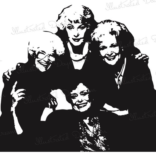 Golden Girls Cut File - Etsy