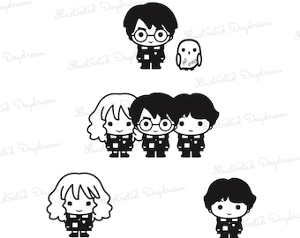 Hermione granger svg | Etsy