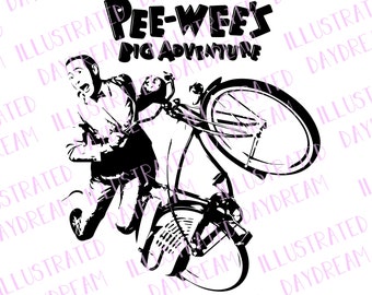 Pee Wee Svg - Etsy