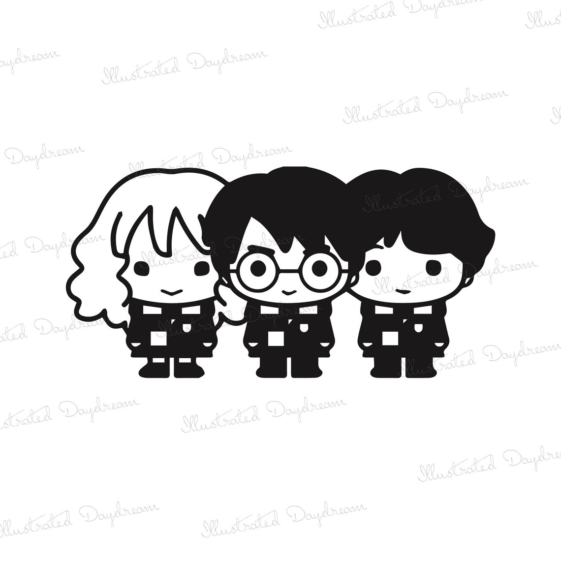 Harry Potter Hermione Ron Set / SVG / PNG / PDF / Archivo | Etsy