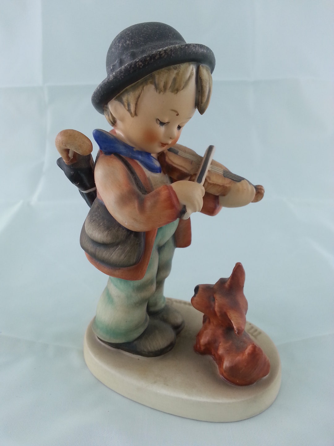 Hummel Figurine 1 Puppy Love little Violinist TMK 3, Version 3 Standard ...