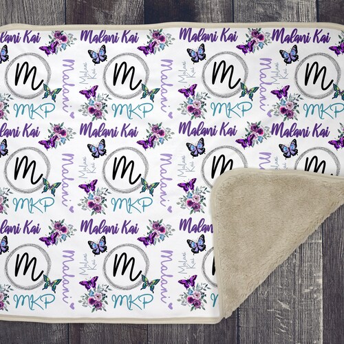 Baby Blanket Sublimation Template PNG and Photoshop Smart - Etsy