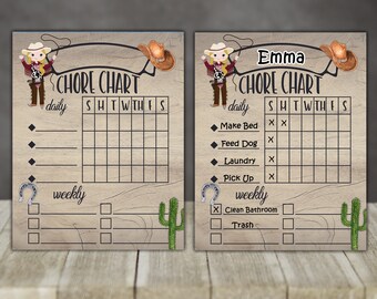 Chore Chart Png | Etsy