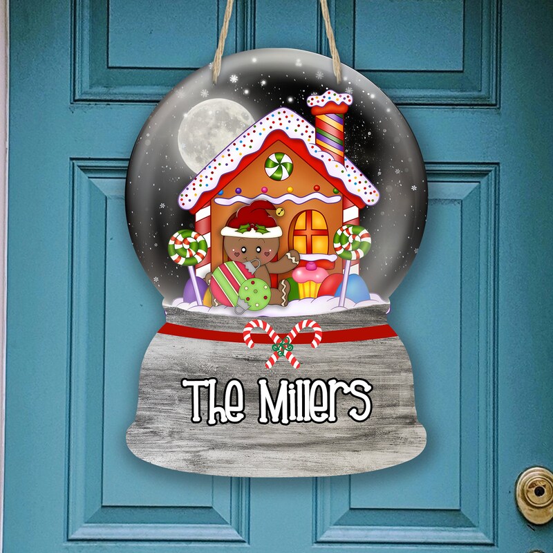 Snow Globe Door Decor - Etsy