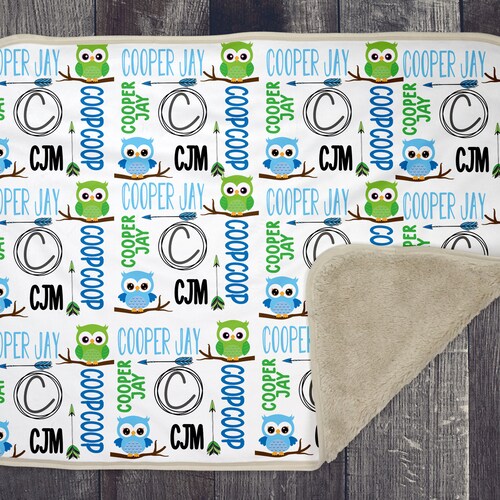 Baby Blanket Sublimation Template PNG and Photoshop Smart | Etsy