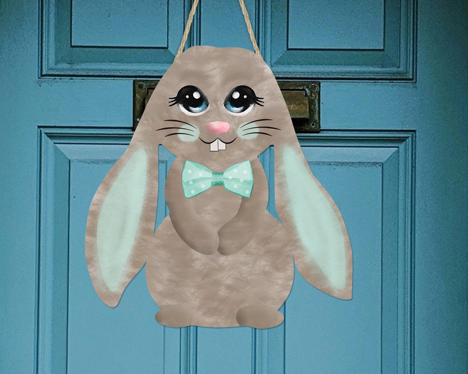 Bunny Floppy Ear Hardboard Sublimation Cute Boy Bunny | Etsy