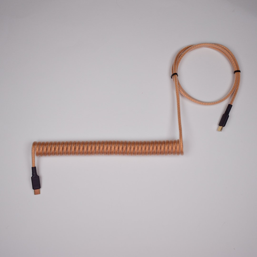 Custom Coiled Mechanical Keyboard Cable - Etsy