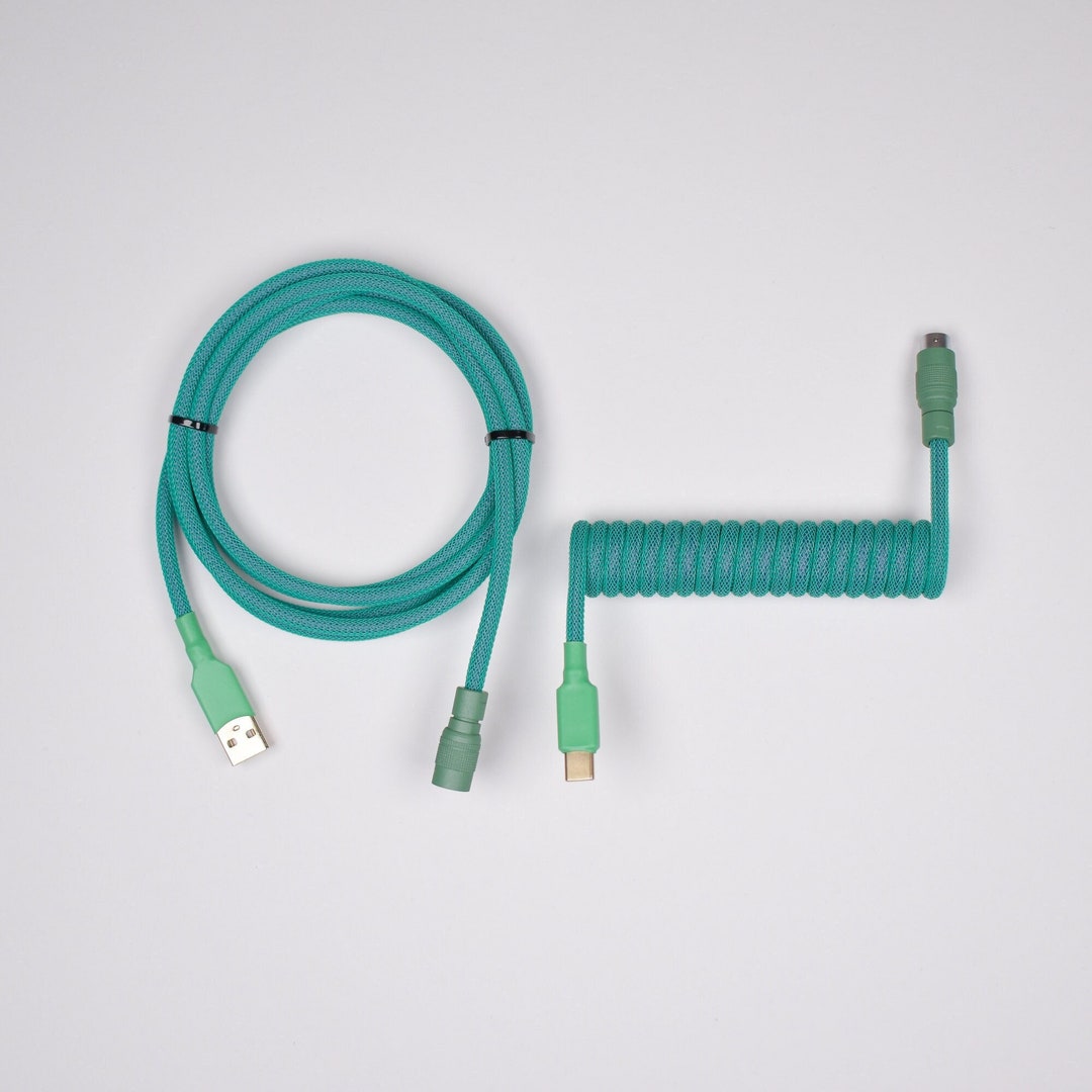 Custom Coiled Mechanical Keyboard Cable - Etsy