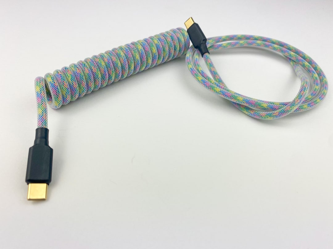 Custom Coiled Mechanical Keyboard Cable USB C/mini/micro - Etsy